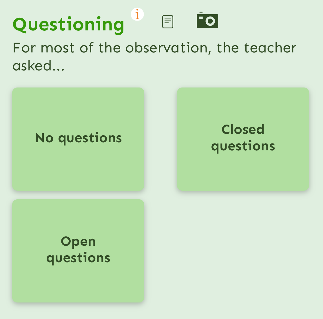 Teacher Facilitation | DREME Math Classroom Observer | Vanderbilt ...